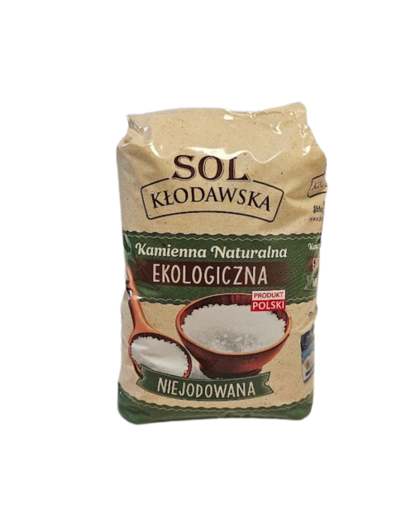 Sól kłodawska | kamienna naturalna ekologiczna niejodowana – 1,1 kg ...